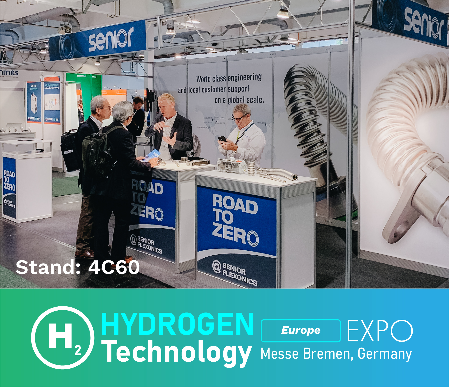 Hydrogen Technology Expo Europe 2023 Exhibition - Senior Metal Bellows